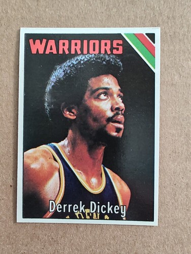 DERREK DICKEY Golden State WARRIORS 1975-76 TOPPS BASKETBALL CARD #69 ...