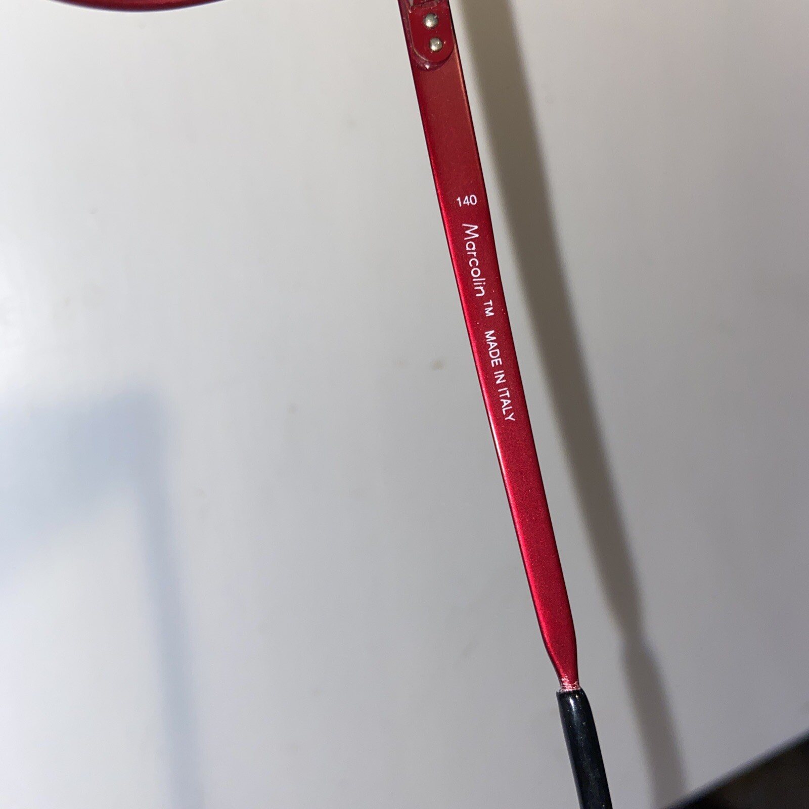 Marcolin By Marden Red Vintage Aviator Eyeglasses Frames MADE IN ITALY ...