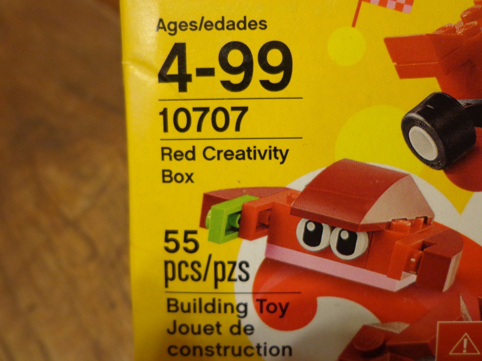 LEGO CLASSIC--RED CREATIVITY BOX SET (NEW) 10707 673419267397 | eBay