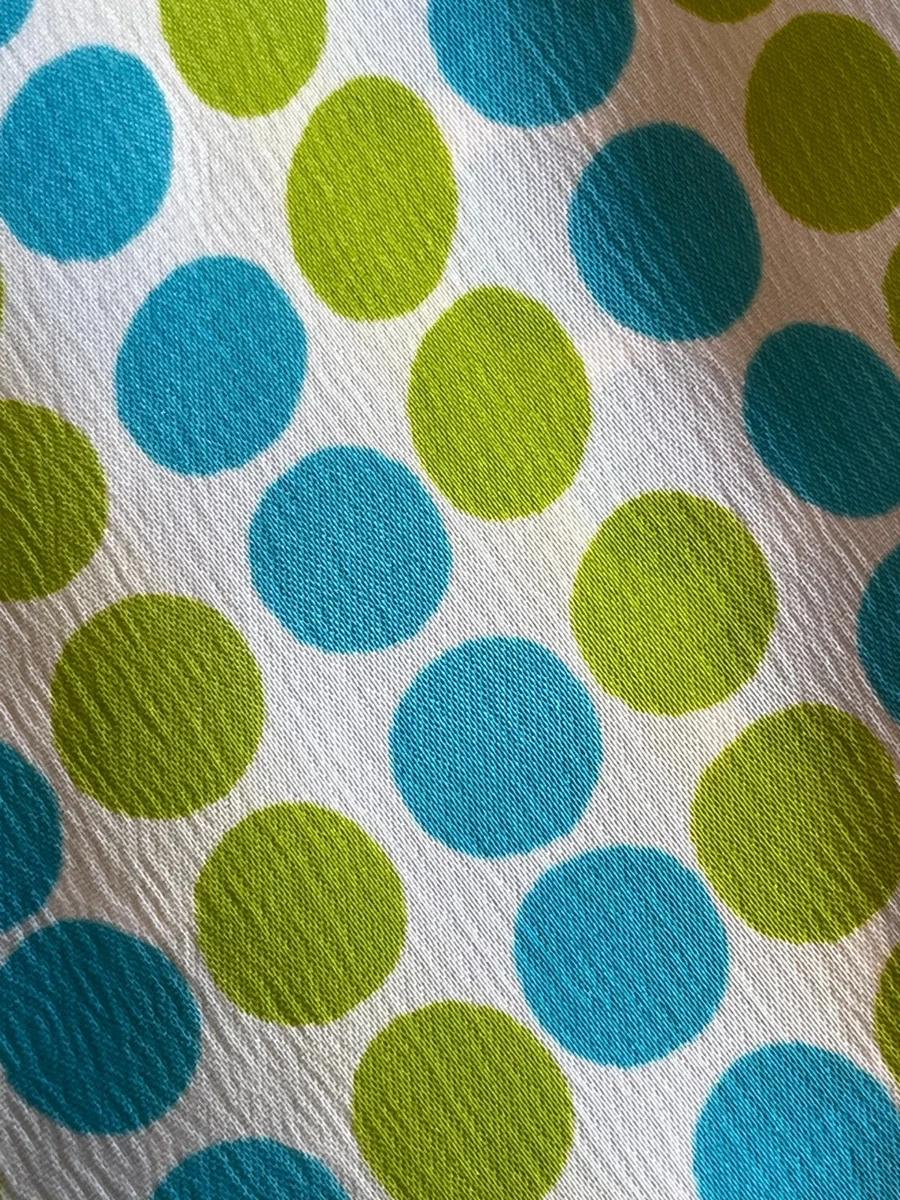 Turquoise Dot Fabric