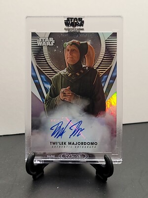 2023 Topps Star Wars Signature Series David Pasquesi as Twi'lek Majordomo Auto | eBay