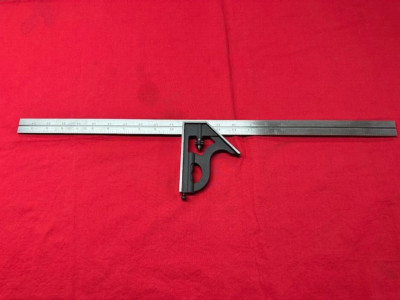 Starrett 11H-24-4R Combination Square with Square Head, 24" IN STOCK | eBay
