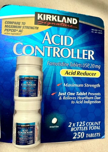 Kirkland Signature Acid Controller 20 mg., 250 Tablets | eBay