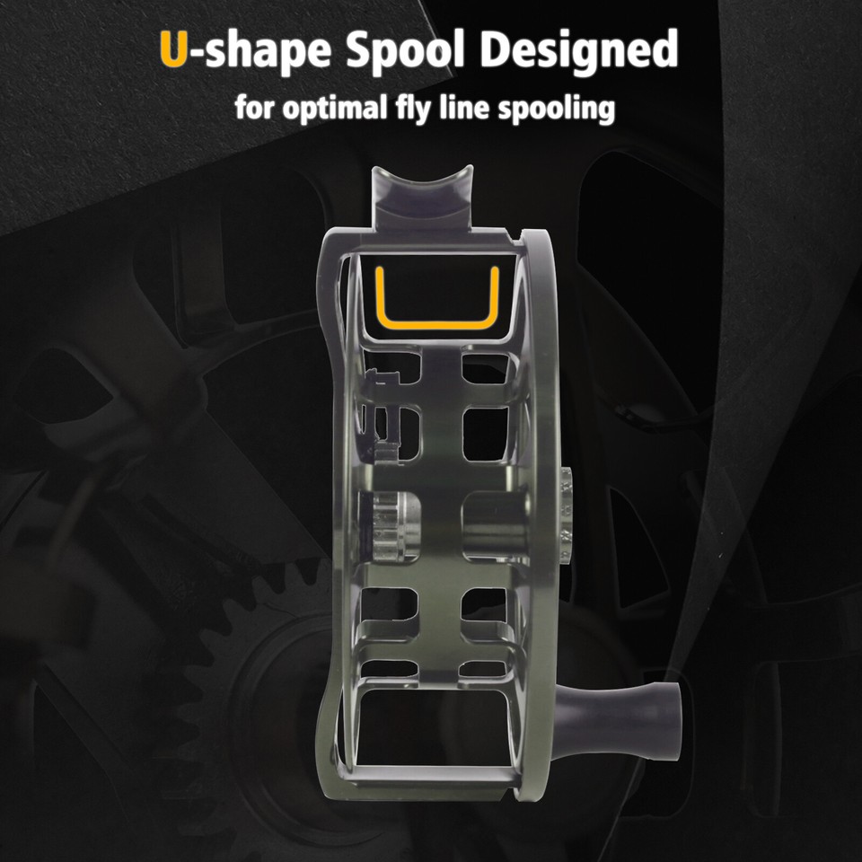 Maxcatch Minima 0/3WT 3/5wt Fly Fishing Reel Lightweight Clicker Drag ...