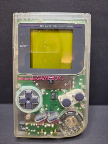 Nintendo Gameboy DMG-01 1989 Skeleton Clear Tested | eBay