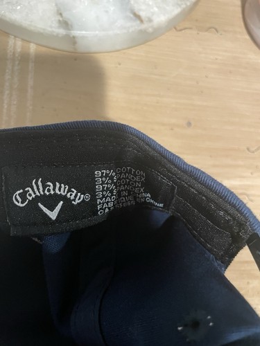 Callaway Metal Icon Navy Blue Embroidered Golf Hat. Never Worn | eBay