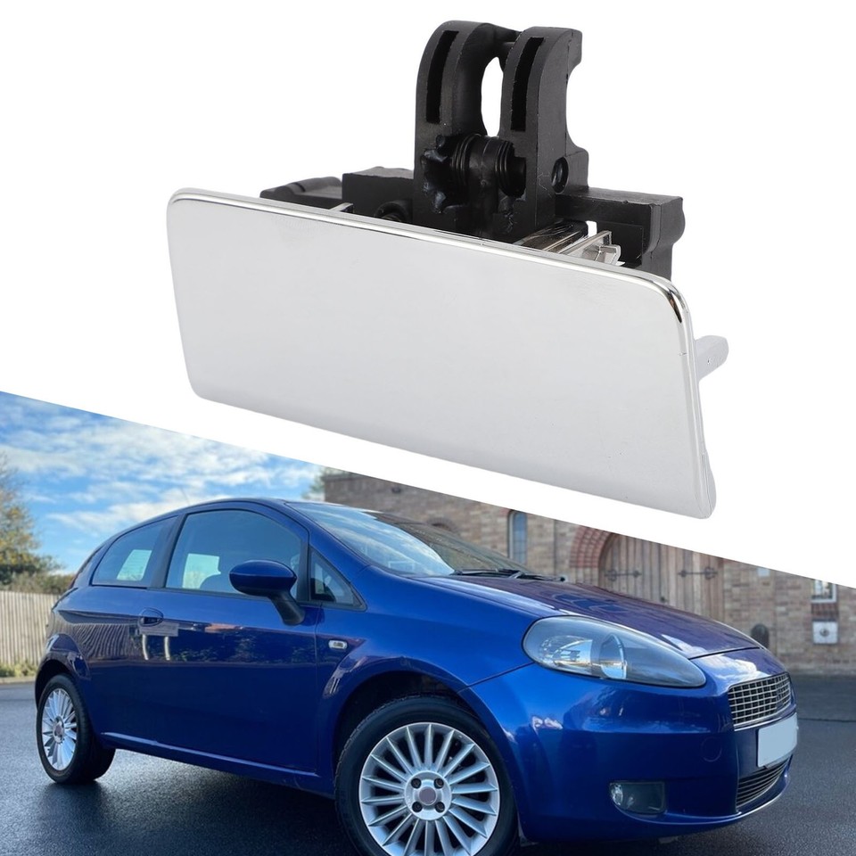 Glove Box Catch Handle 735426145 Enhanced Safety Long Lifespan Chrome ...