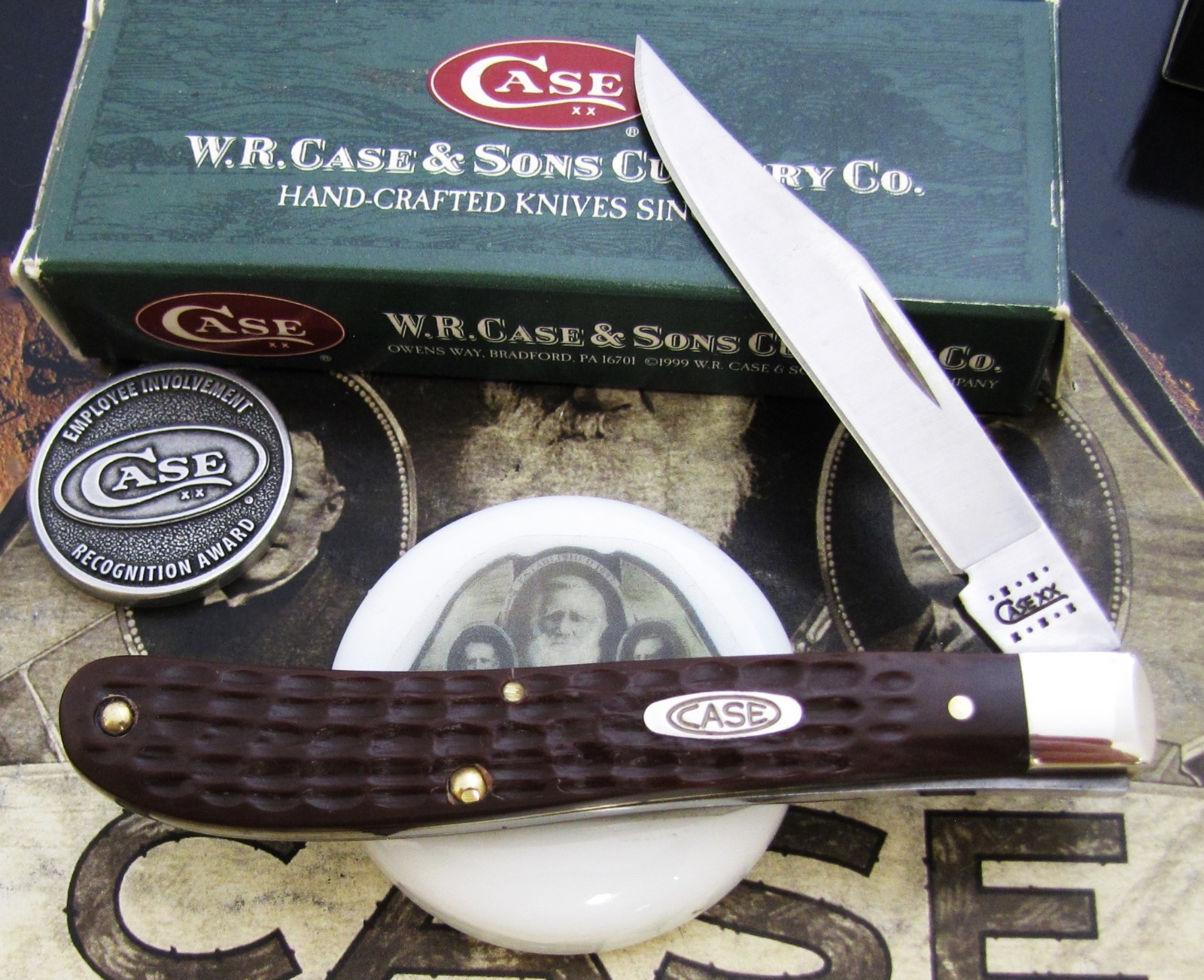 Case XX Barehead Slimline Trapper Knife 2000 Great Snap & Great 1 2 ...