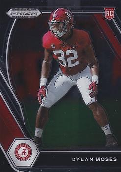 Dylan Moses 2021 Prizm Draft Picks Football - #140 - Alabama Crimson ...