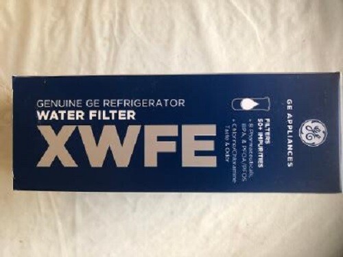 Genuine GE XWFE Refrigerator Filter (Replaces XWF), New-In-Box, Sealed ...