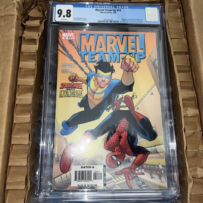 2006 MARVEL TEAM UP #14 CGC 9.8 INVINCIBLE COMIC BOOK CGC GRADED 9.8 | eBay