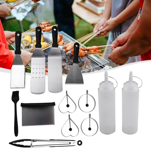 Complete Set of BBQ Grilling Accessories Essential for Griddle Cooking | eBay
