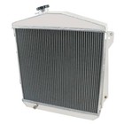 4 Row Aluminum Radiator Fit 1943-1948 Chevy Fleetline DR BL BN DJ BG 3 ...