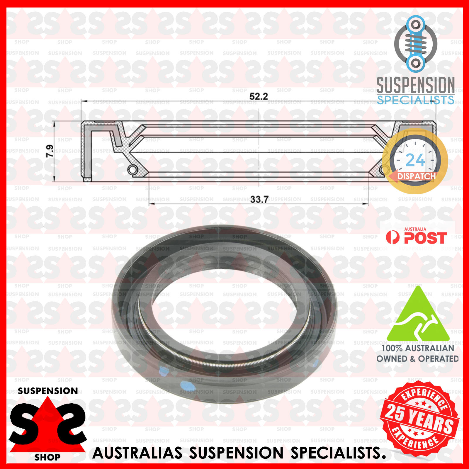 Shaft Seal, Drive Shaft Suit SUZUKI Cappuccino (Ee) 0.7 (SX306 ...