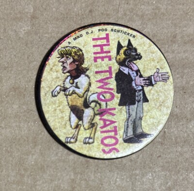 The Two Katos POG Slammer/„Schticker“ - Kato Kaelin/OJ Simpson - MAD ...