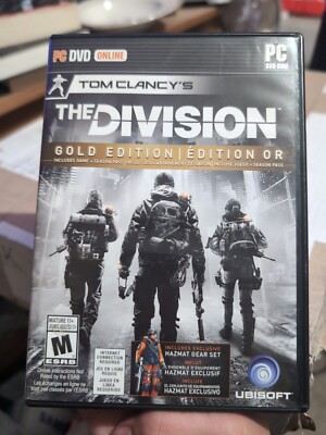 Tom Clancy's The Division Gold Edition (Windows PC, 2016) Complete 5 ...