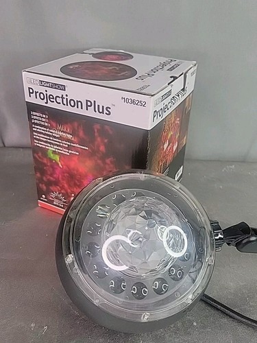 GEMMY #1036252 LED LIGHT SHOW PROJECTION PLUS KALEIDOSCOPE AND WHIRL-A ...