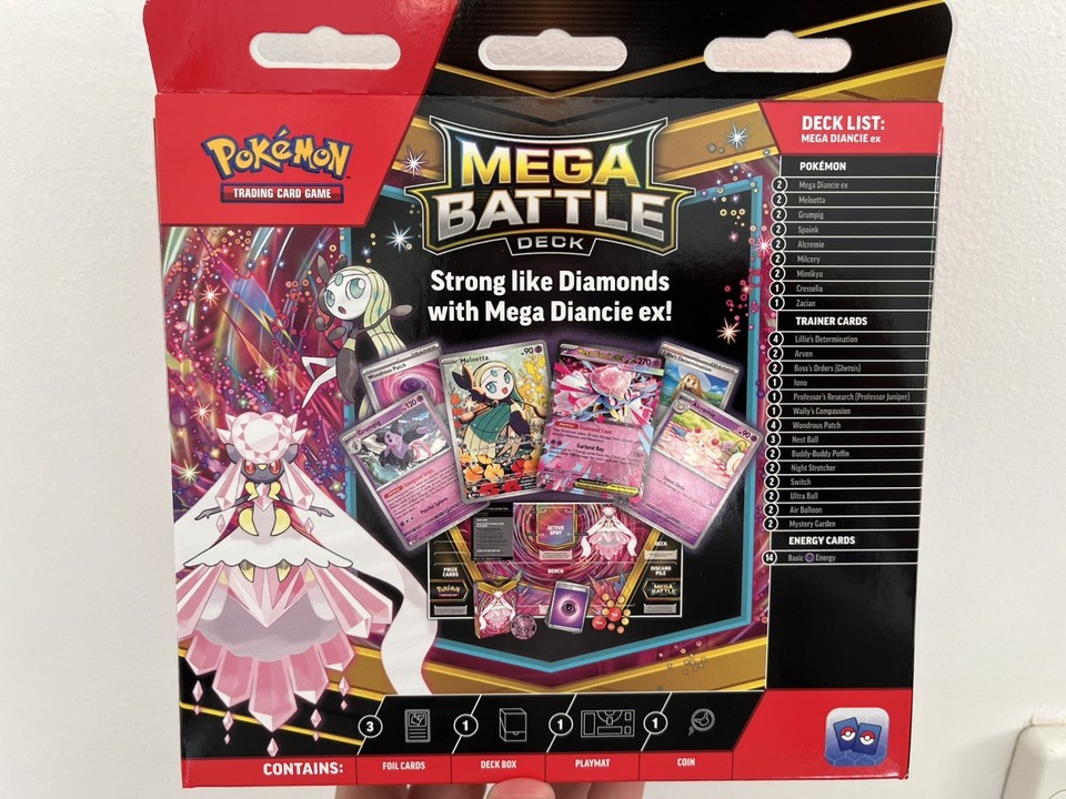 Pokemon TCG Mega Diance ex box mega battle deck | eBay