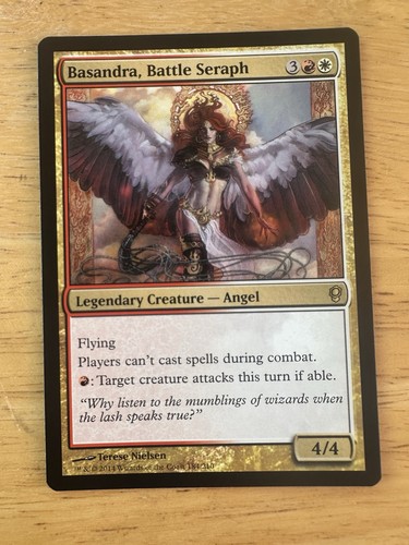 Basandra, Battle Seraph Conspiracy NM White Red Rare CARD | eBay