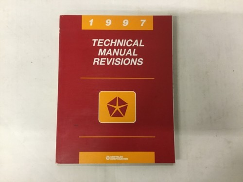 1997 Technical Manual Revisions Book | eBay