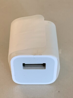 Apple Genuine 5W USB Power Adapters for iPhones, A1385, White - VGUC | eBay