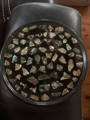 Abalone Paua Shell Resin Display Plate | eBay Australia