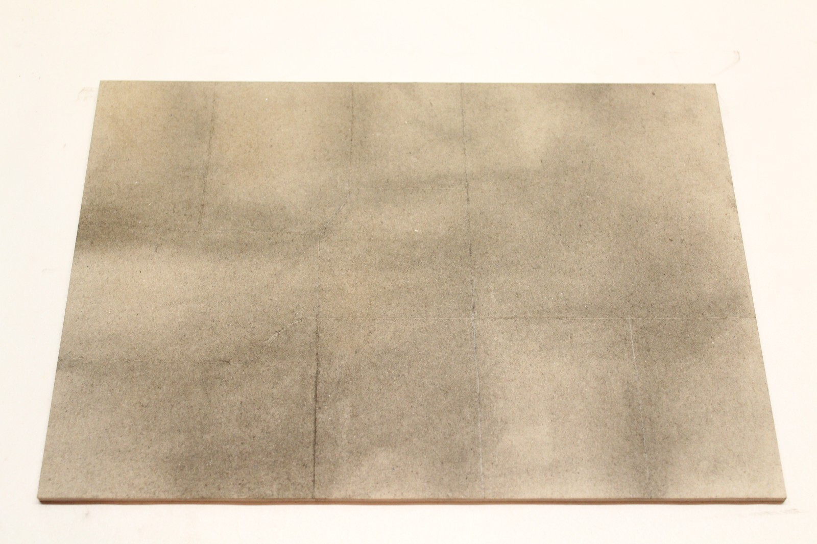 CONCRETE YARD A3 3MM CARD SCENE BASEBOARD MODEL RAILWAY HO/OO GAUGE ...