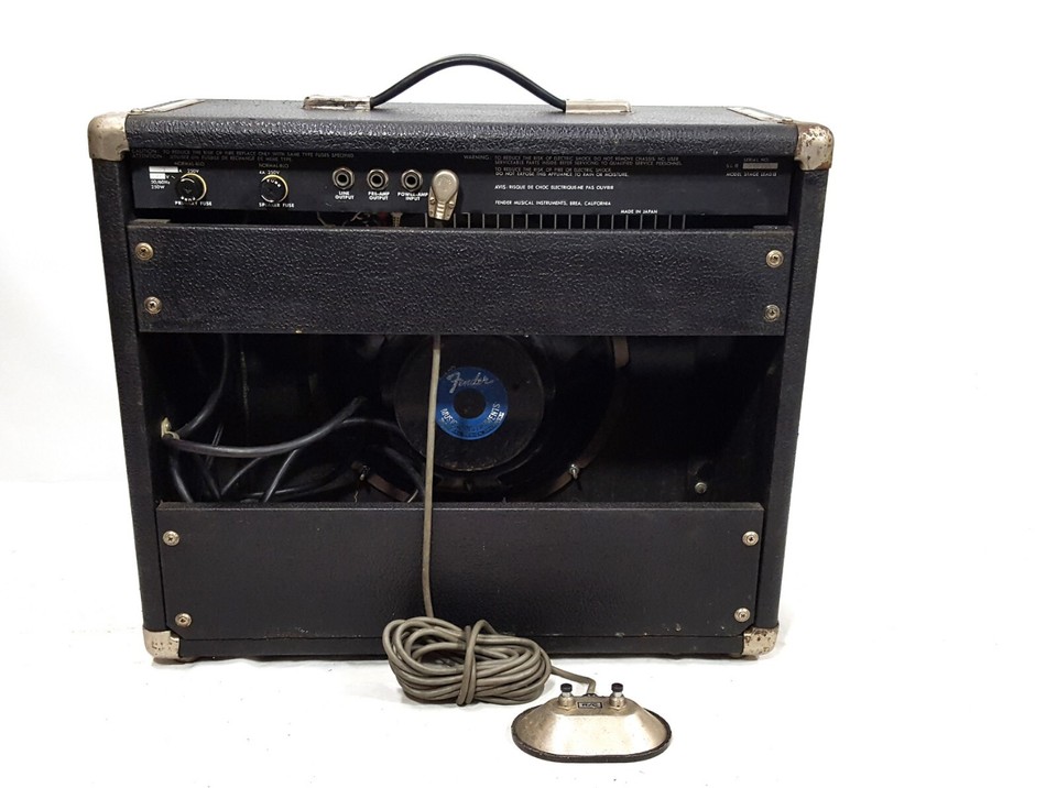 Fender Stage Lead II 1985 1x12" 100-Watt Speaker Combo Amplifier Amp | eBay