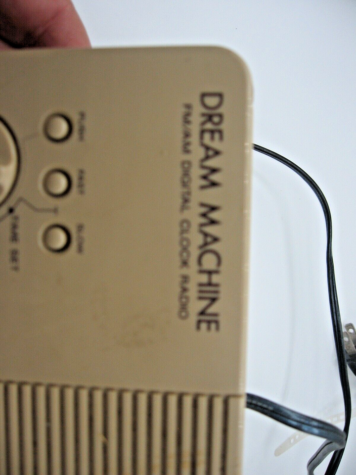 Vintage Sony Dream Machine 1980's lcf-c3w digital clock radio fm/am ...