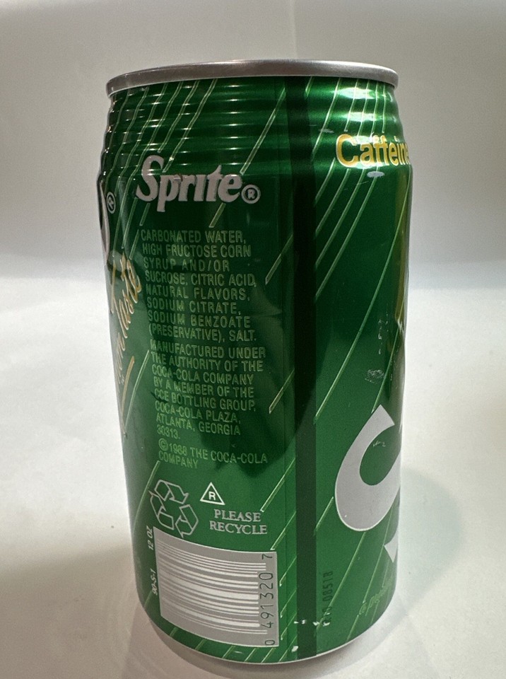 Sealed Sprite Can Almost Empty Factory Error RARE | eBay