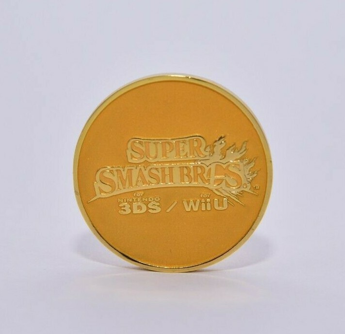 Super Smash Bros. Gold Coin Collectible (Wii U/3DS) | eBay