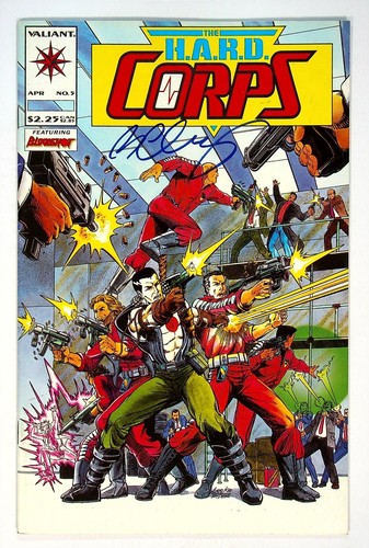 Hard Corps #5 Signed by Bernard Chang Valiant Comics | eBay