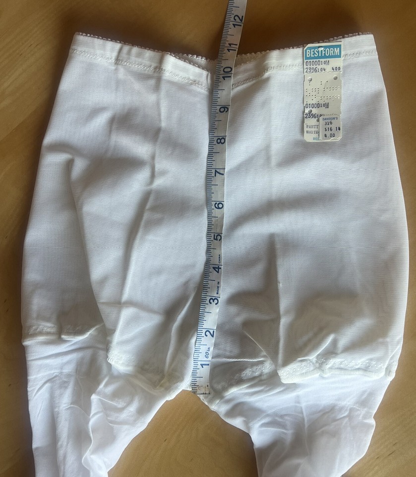 Vintage Best form Girdle Brief Size Medium firm control high waist ...