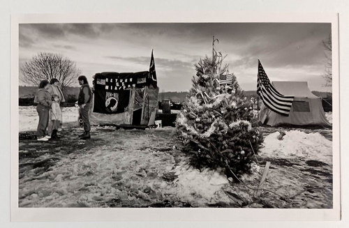 1985 Seattle WA Vietnam Veteran Hunger Strike Gino Casanova Vintage ...