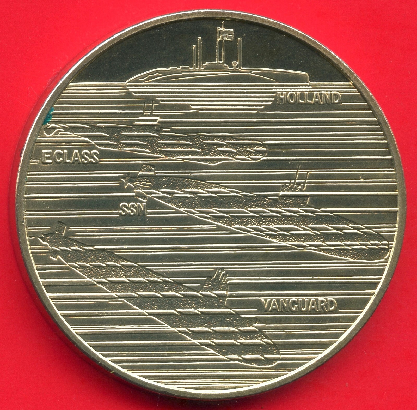 100 Years Royal Navy Submarines Coin Token 38mm Dia. X 3mm Thick | eBay