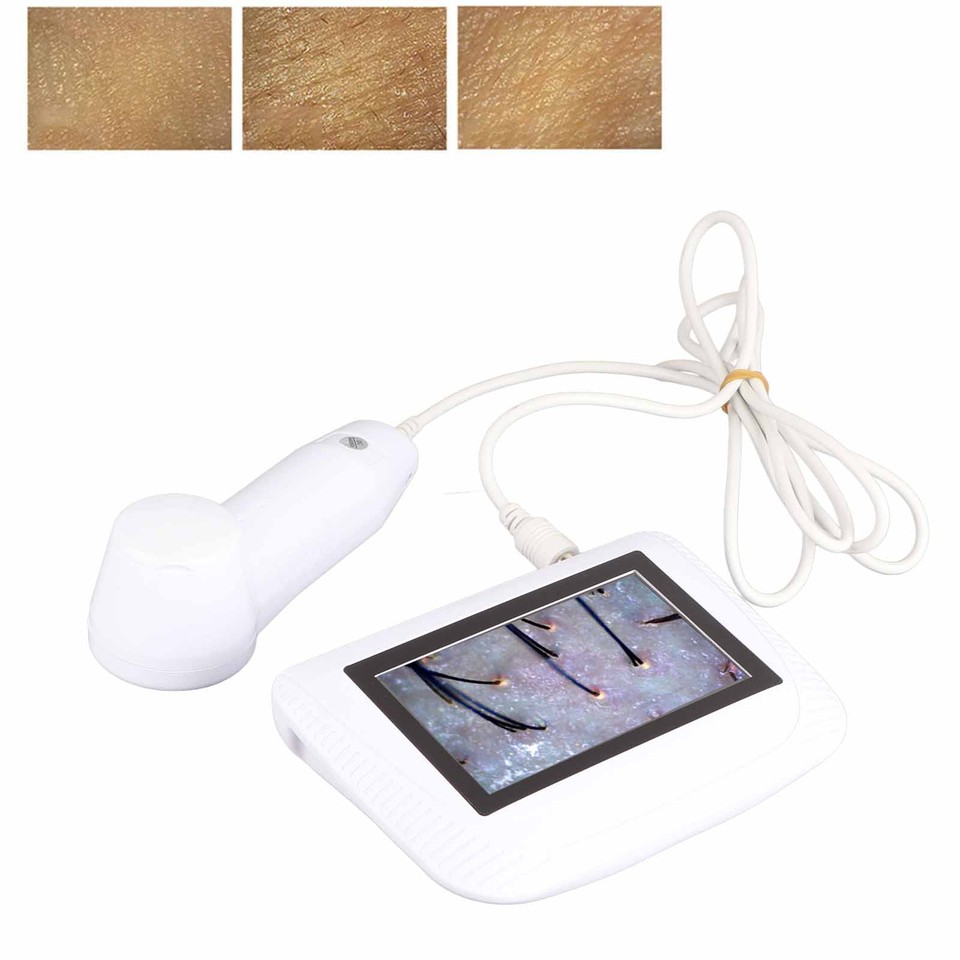 5-200X Digital Facial Skin Hair Follicle Scalp Detector Microscope Skin ...