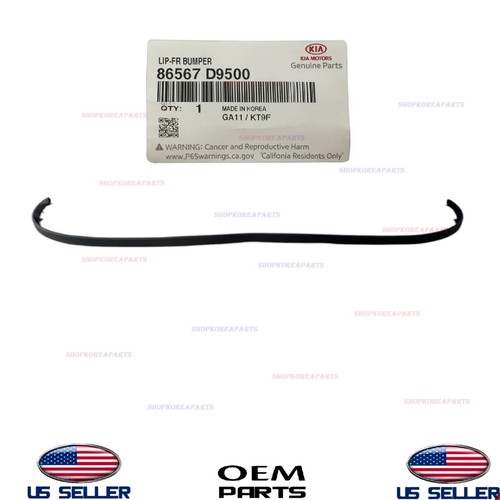 Genuine OEM Front Bumper Lip Lower Deflector 2020-2022 Kia Sportage ...