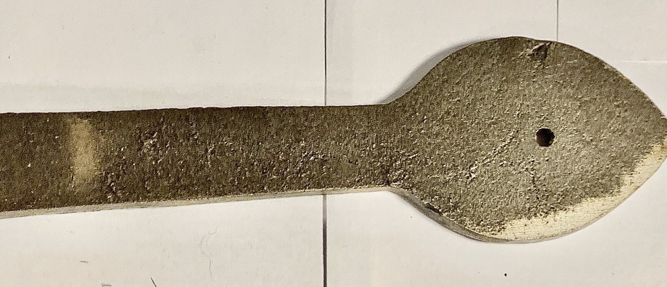 (2) ELEGANT CAST IRON STRAP HINGE 13.5” Beeswax Iron | eBay