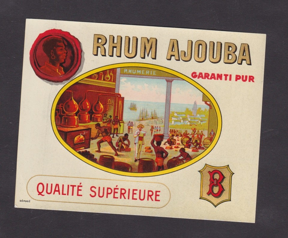 3 Old label Rhum Rum BN137951 Ajouba | eBay