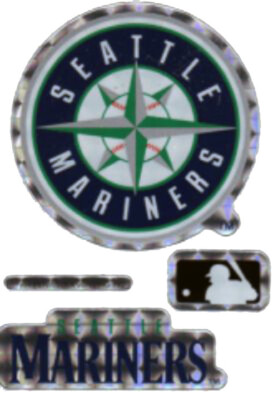 Seattle Mariners Logo Hologram MLB Sticker | eBay