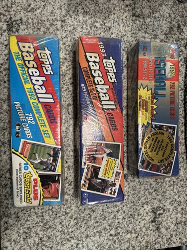 1992 - 1994 Topps Baseball Complete Sets 41116039706| eBay