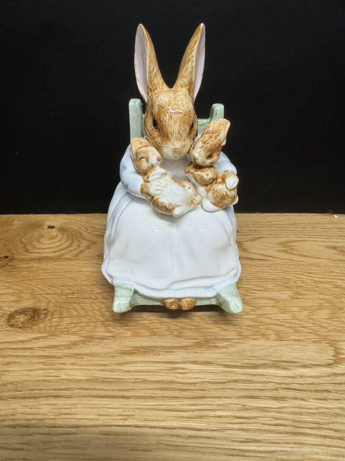 CE. Schmid Beatrix Potter Mrs. Rabbit Rocking Music Box: Plays -Rock a ...