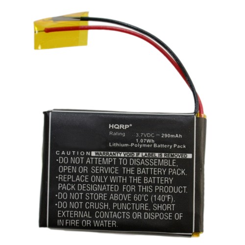 290mAh Battery for Garmin Foretrex 401 405 405cx Wrist-Mounted GPS, 361 ...