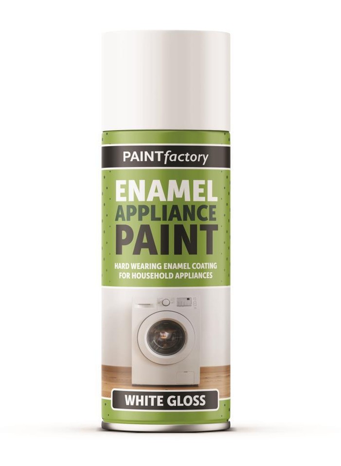 Tough Stuff Enamel Appliance White Spray Paint Washing Machine 400ml 1 ...