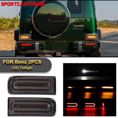 For Mercedes Benz G Class W463A G500 G63 AMG LED Sequential Tail Lights ...