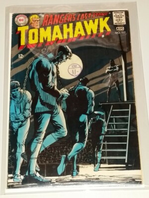 TOMAHAWK #117 VG (4.0) DC COMICS NEAL ADAMS COVER COWBOY WESTERN AUGUST ...