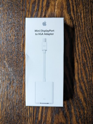 GENUINE Apple Mini Display Port to VGA adapter for Mac mini & Mac Pro ...