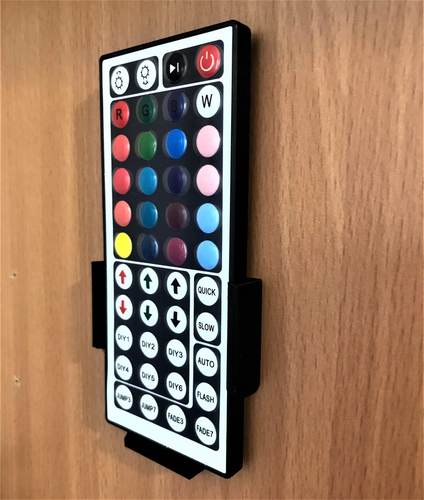 Wall Mount For Led Lighting 44 Key Remote Control : Black | eBay Australia