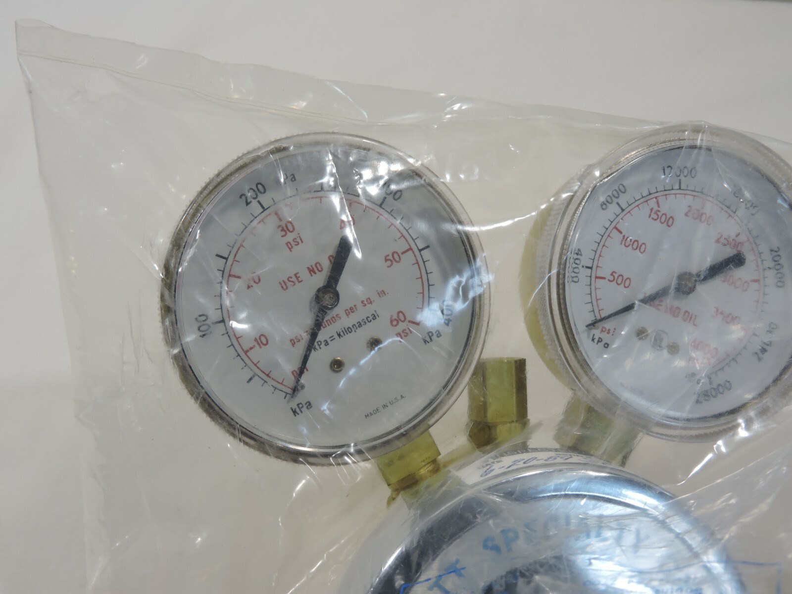 Scott Regulator 18A Specialty Gases Gas Pressure Regulator 0-60 psi 0 ...