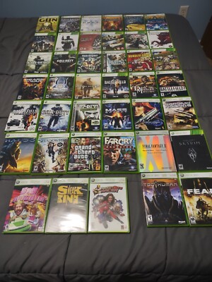 Microsoft Xbox 360 Games Lot - 41 Games | eBay